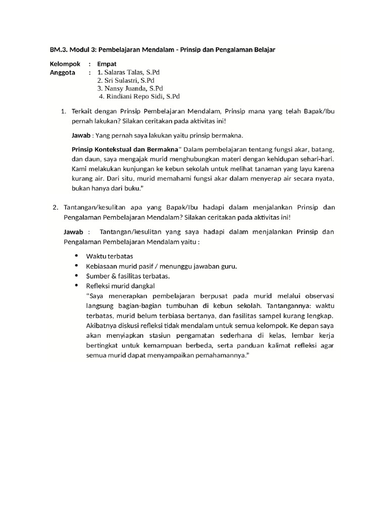 Modul 3 PB 3 | PDF