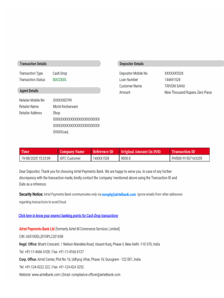 Reciept | PDF