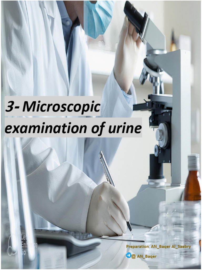 3-Microscopic Examination of Urine | PDF