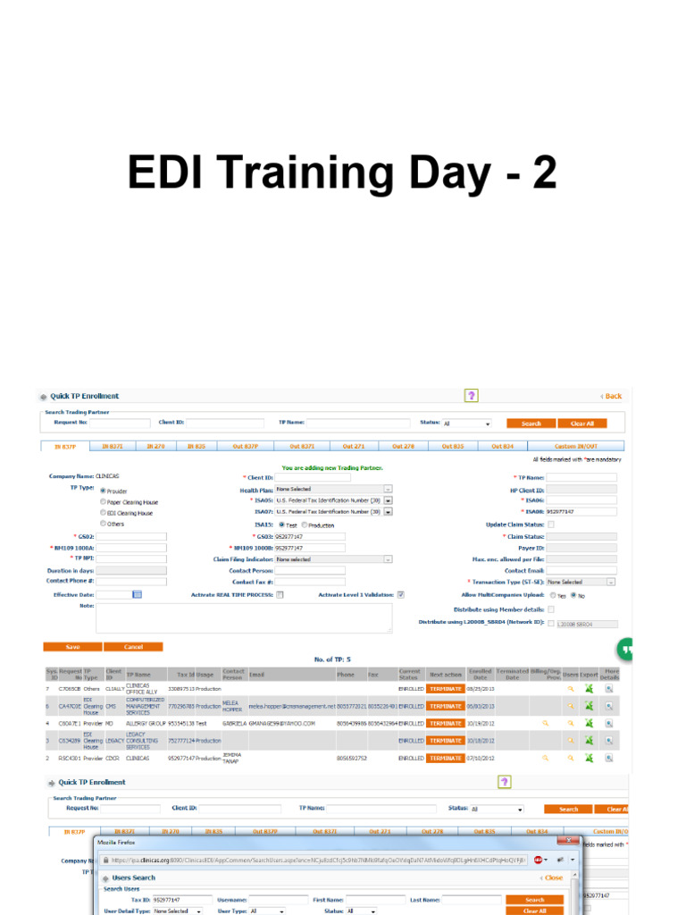 EDI Training Day2 | PDF