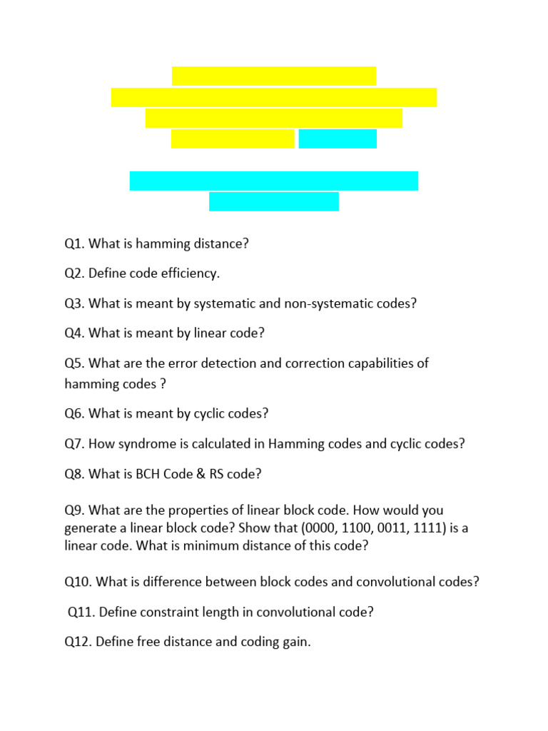 Itc Assignment3 | PDF