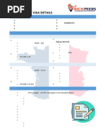 VFS Visa Checklist Detailed Subdocs | PDF | Receipt | Travel Visa