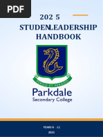 Essential Skills for Student Council Roles | PDF | Leadership | Psychology