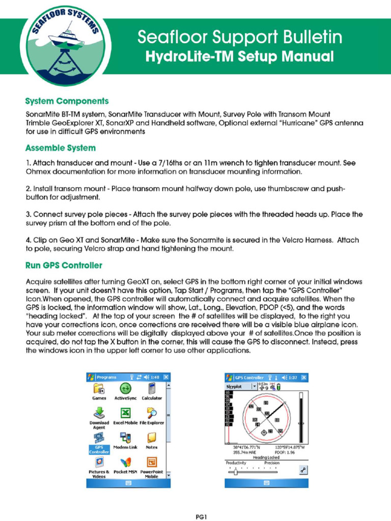 5.hydrolite Setup Manual Using SMmobile | PDF