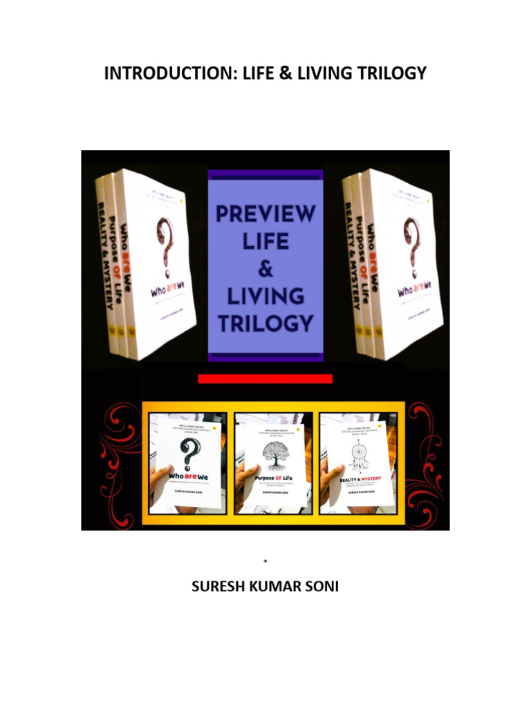 Introduction - Life & Living Trilogy | PDF | Epic Poetry | Well Being