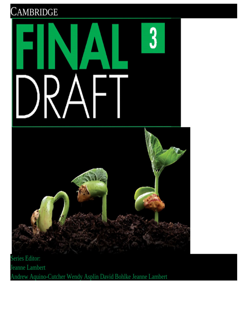 Final Draft 3 Student - S Book 111 | PDF | English As A Second Or ...