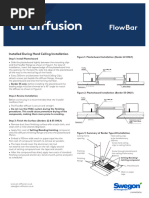 Titus Flowbar Install | PDF | Drywall | Duct (Flow)