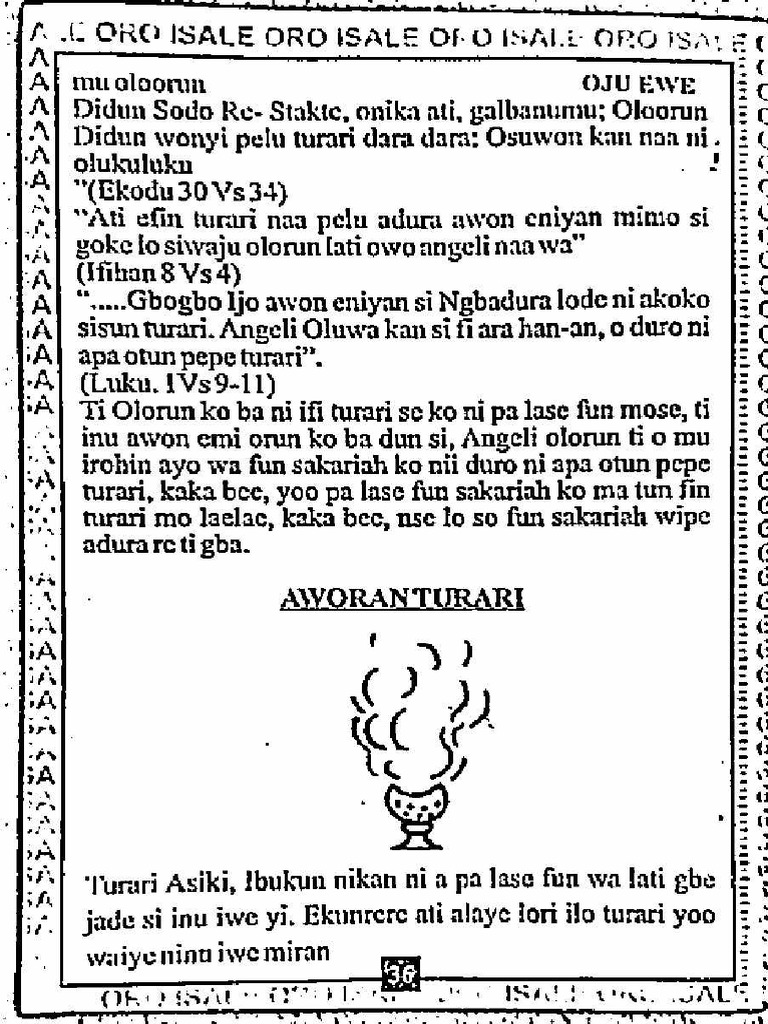 Eto Awon Woli | PDF