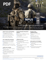 Mpu5 Spec Sheet | PDF