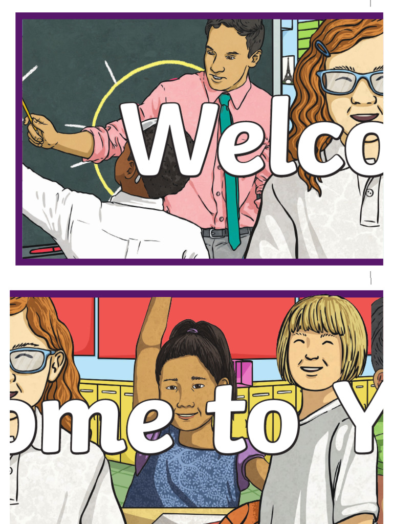 T C 2549073 Welcome To Year 3 Display Banner | PDF
