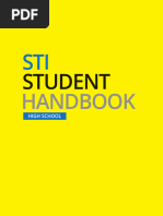 STI Student Handbook - Tertiary | PDF | Test (Assessment) | Vocational ...