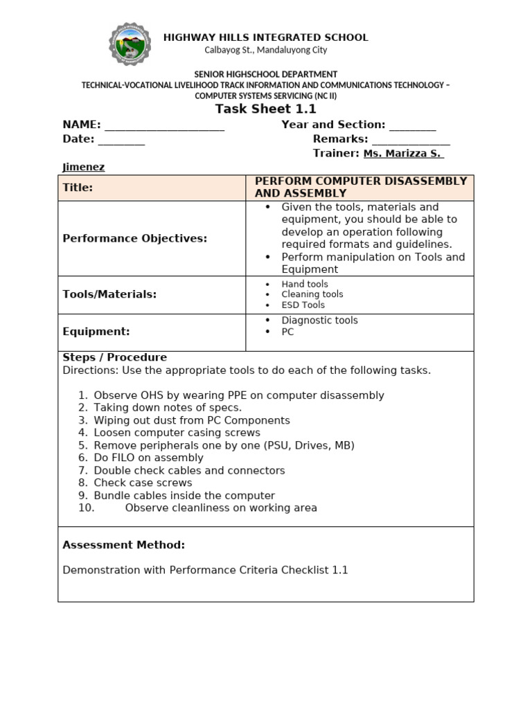 Task Sheet 1 | PDF | Computing