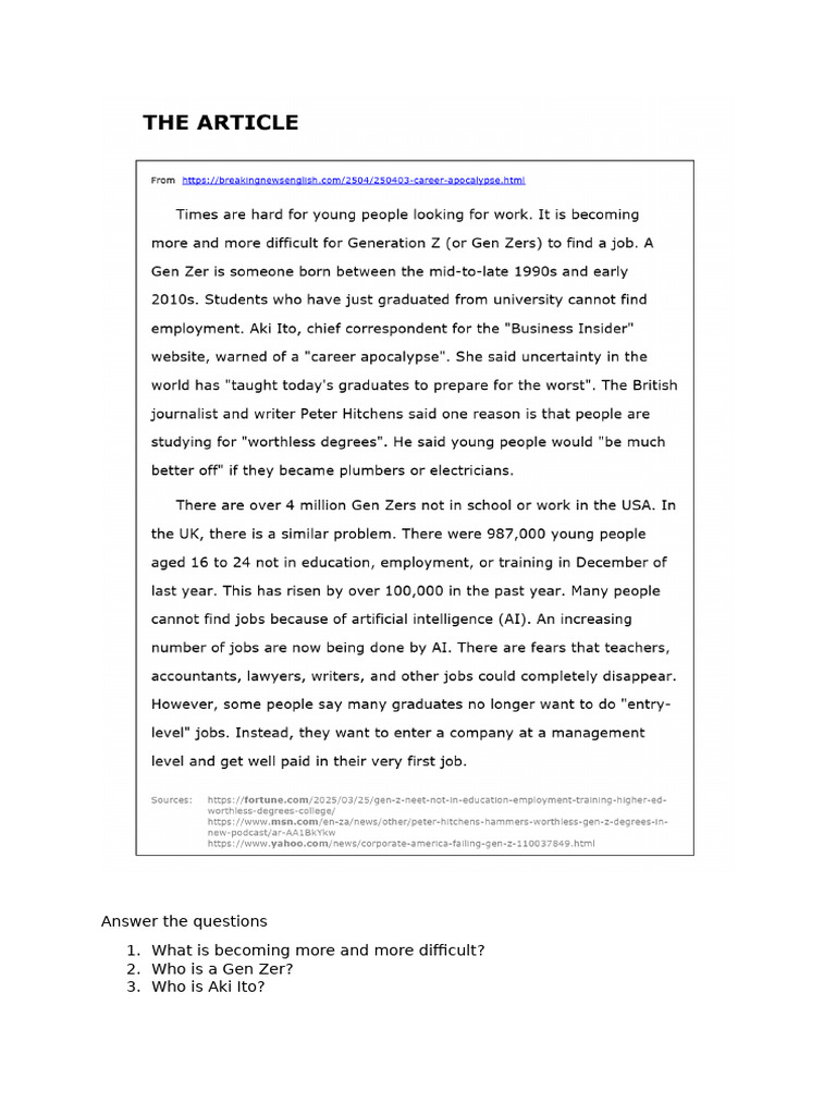 Gen Z | PDF