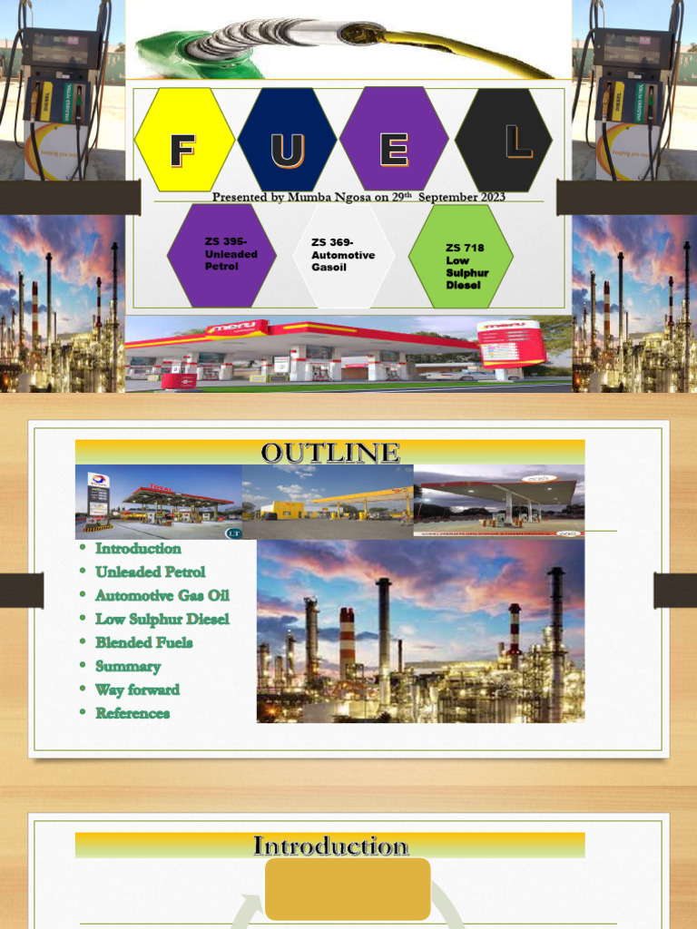 Zambia Fuel Standards Overview | PDF | Gasoline | Diesel Fuel