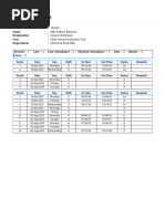 Timesheet October 2024 | PDF