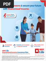 HDFC Life Sanchay Par Advantage Retail Brochure | PDF | Insurance ...