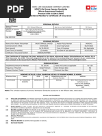 Life Insurance Policy Sample Document | PDF | Insurance | Life Insurance