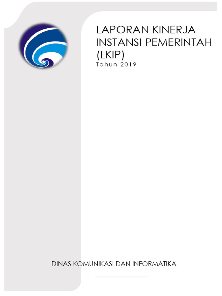 LKIP 2019 Dinas Kominfo Kota Banjar | PDF