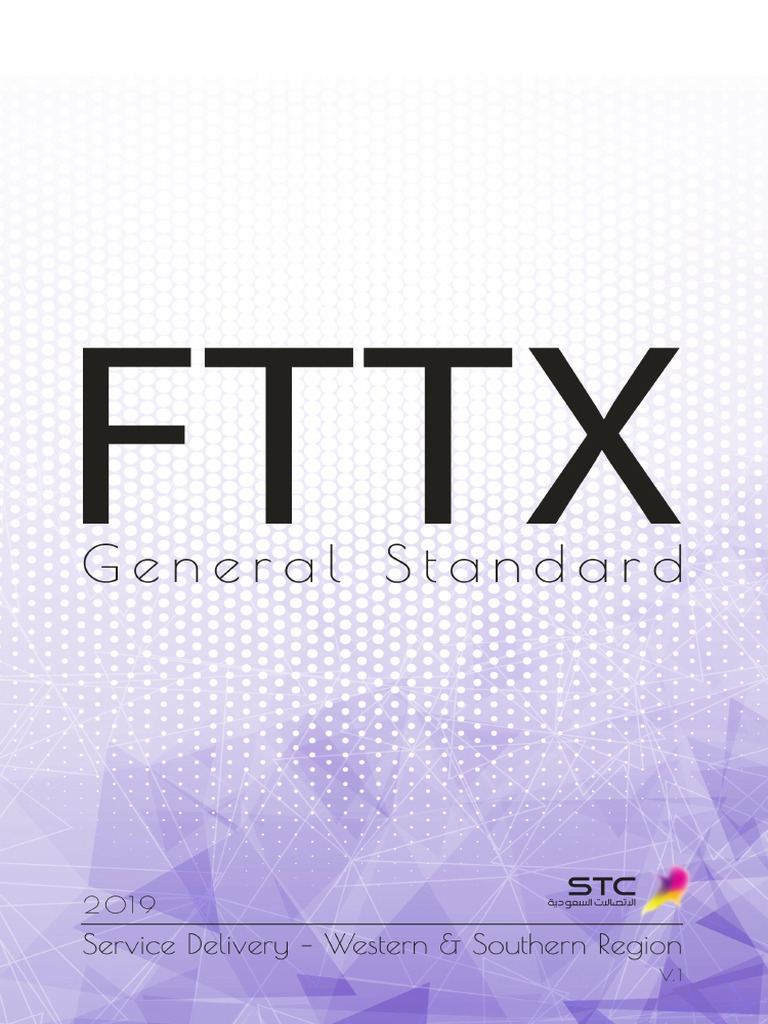 FTTH Installation Standards Guide | PDF | Optical Fiber | Fiber To The X