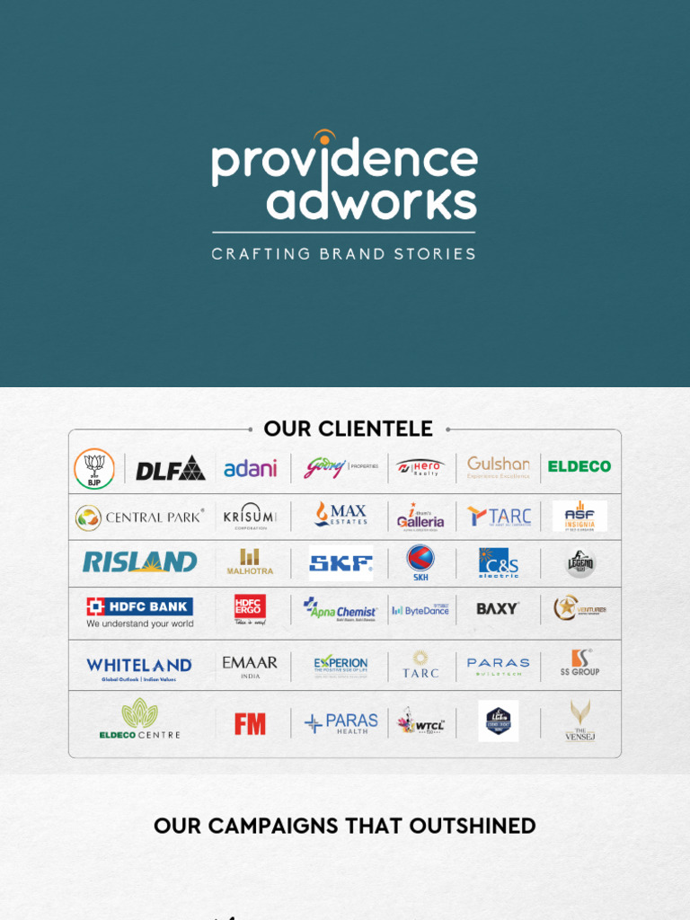 Providence Adworks Campaign Highlights | PDF