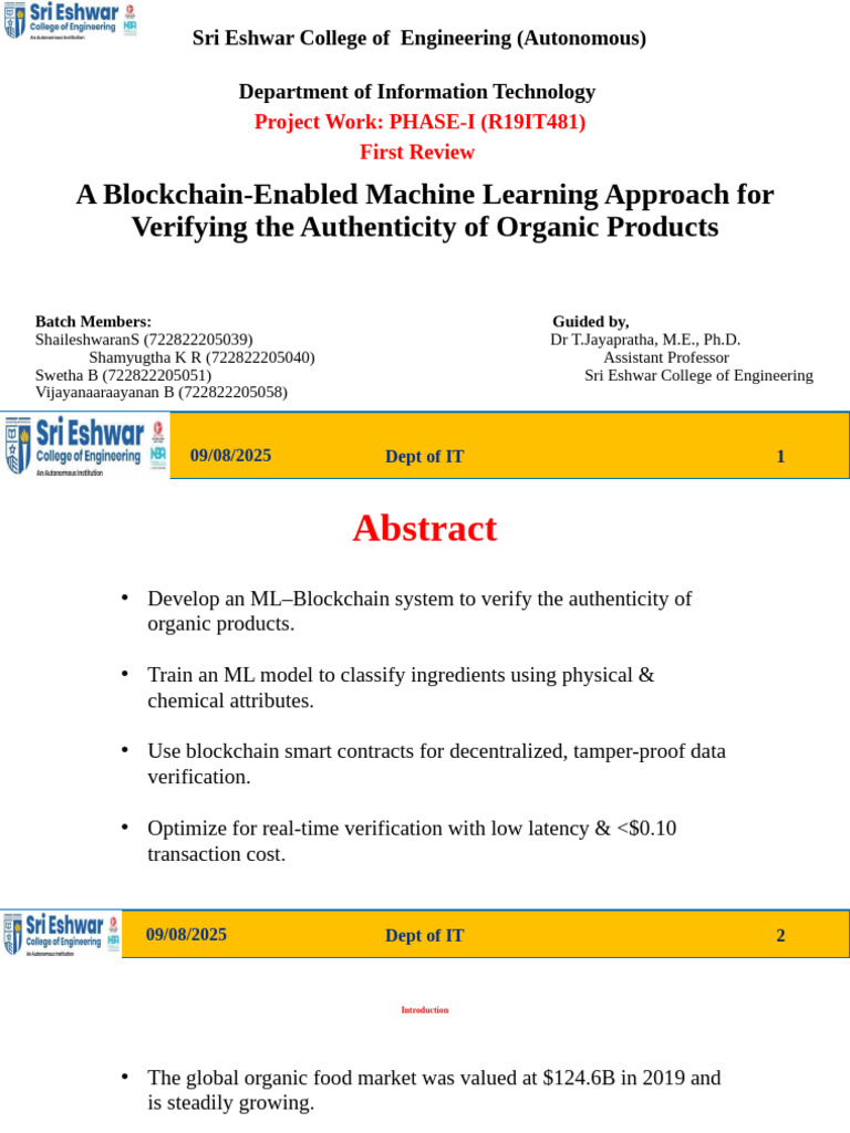 Blockchain ML Supply Chain 1 | PDF | Computer Data Storage ...
