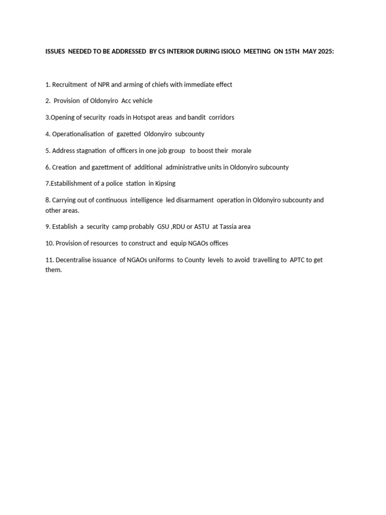 Issues To Be Addressed by Cs Interior 1 | PDF