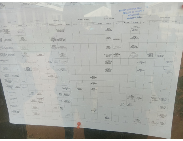 Resit Time Table | PDF