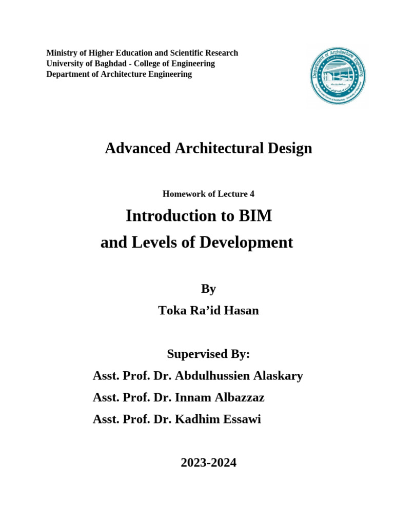 LOD Levels in Building Information Modeling | PDF | Building ...
