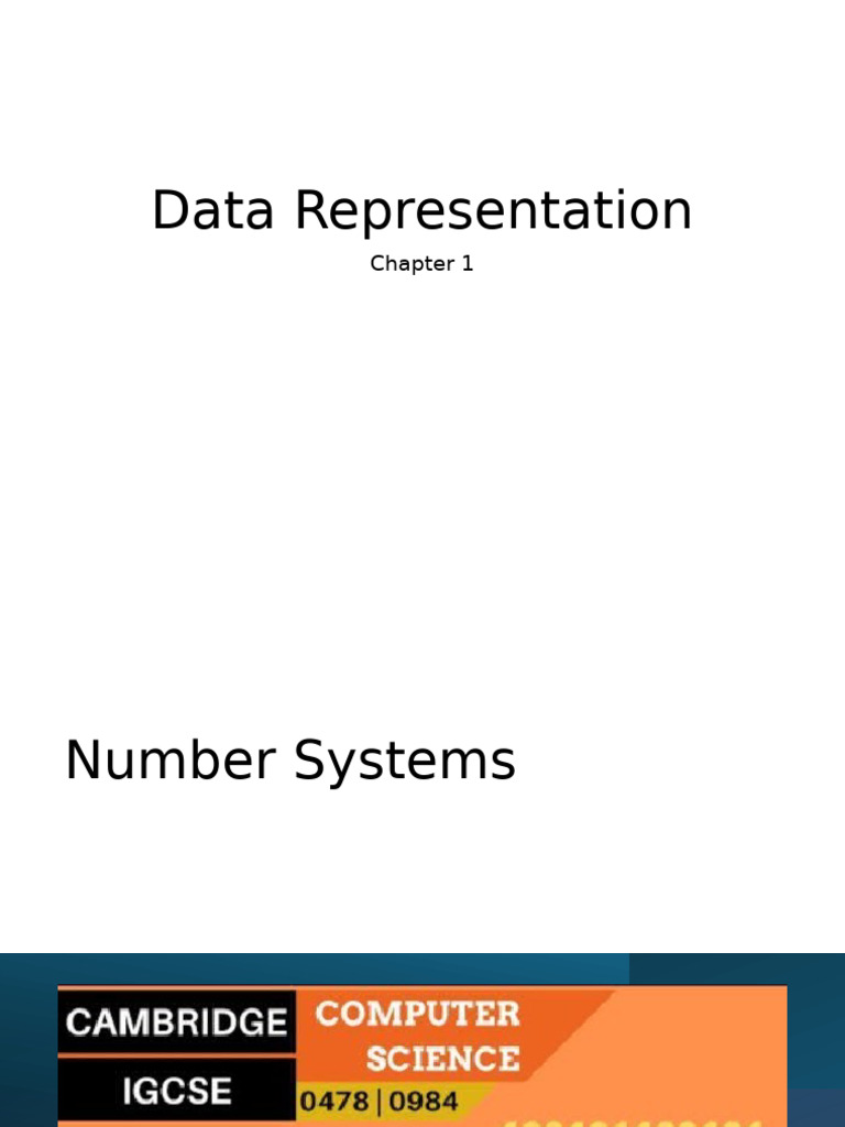 Data Representation | PDF