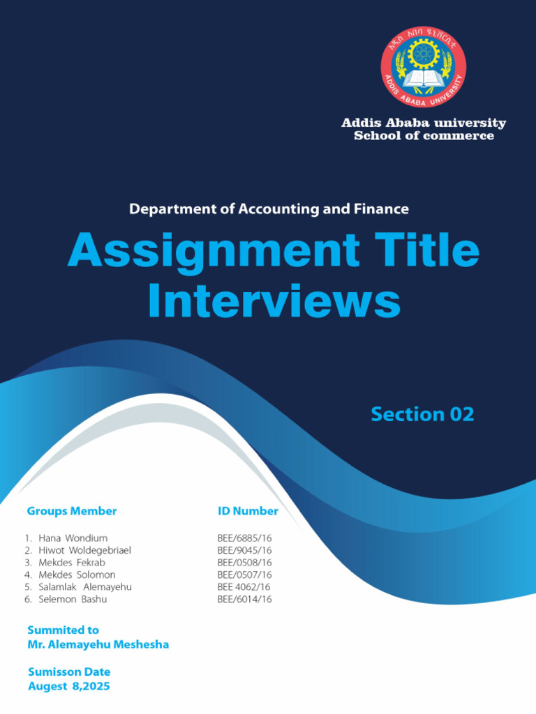 Business and Marketing Asignment | PDF | Interview | Psychological Concepts