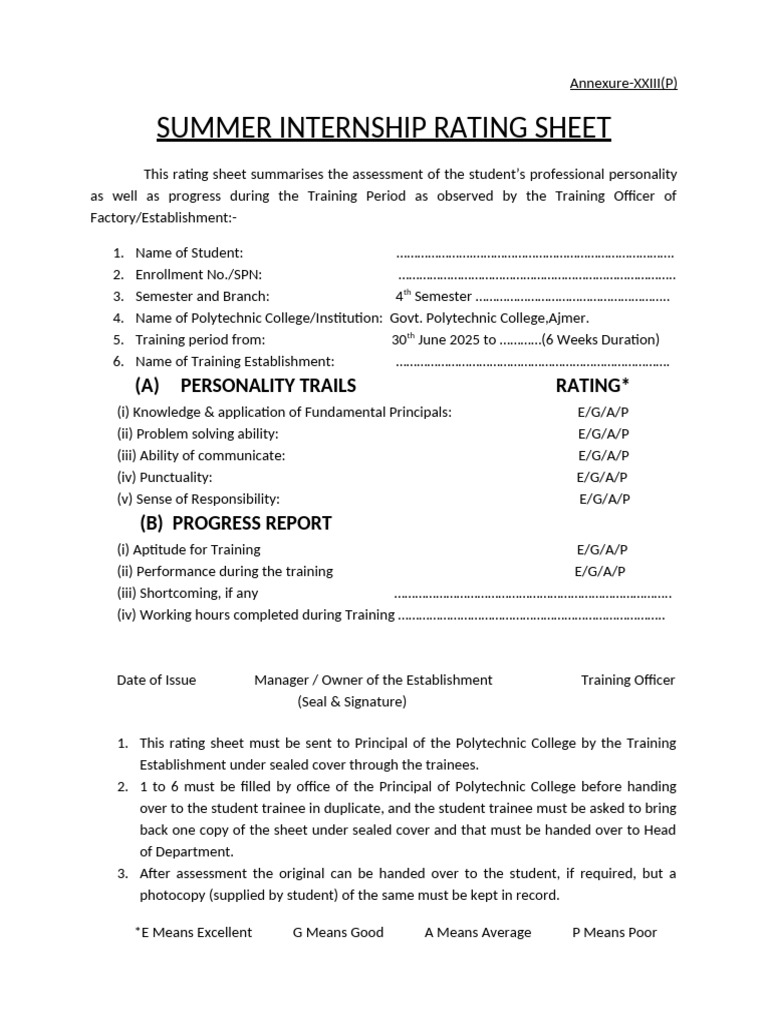 Rating Sheet 4 Sem & 2 Sem (2024-25) | PDF | Chess | Chess Theory