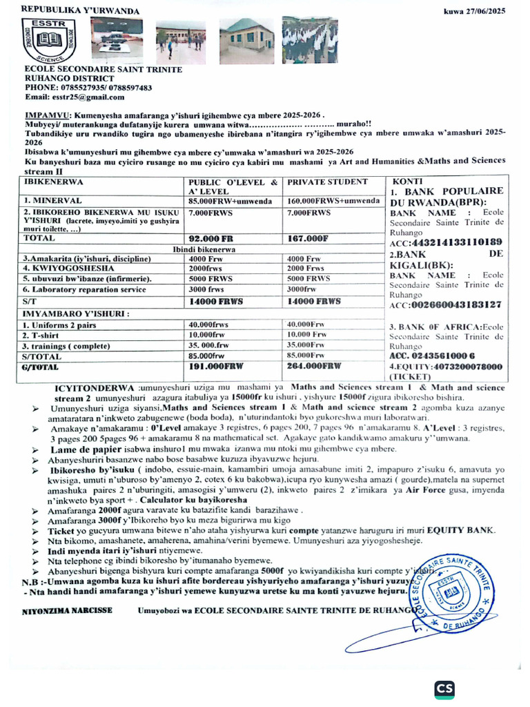 Corrected Babyeyi 2025-2026 Term1 | PDF