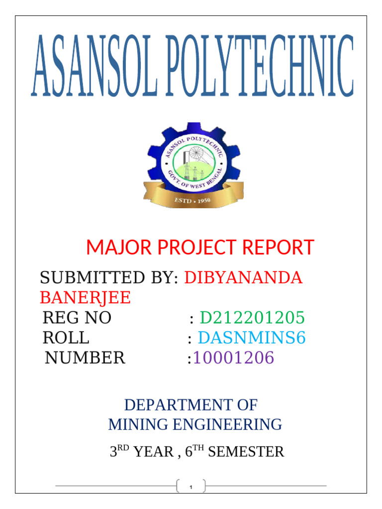 Major Project Report Dibya | PDF