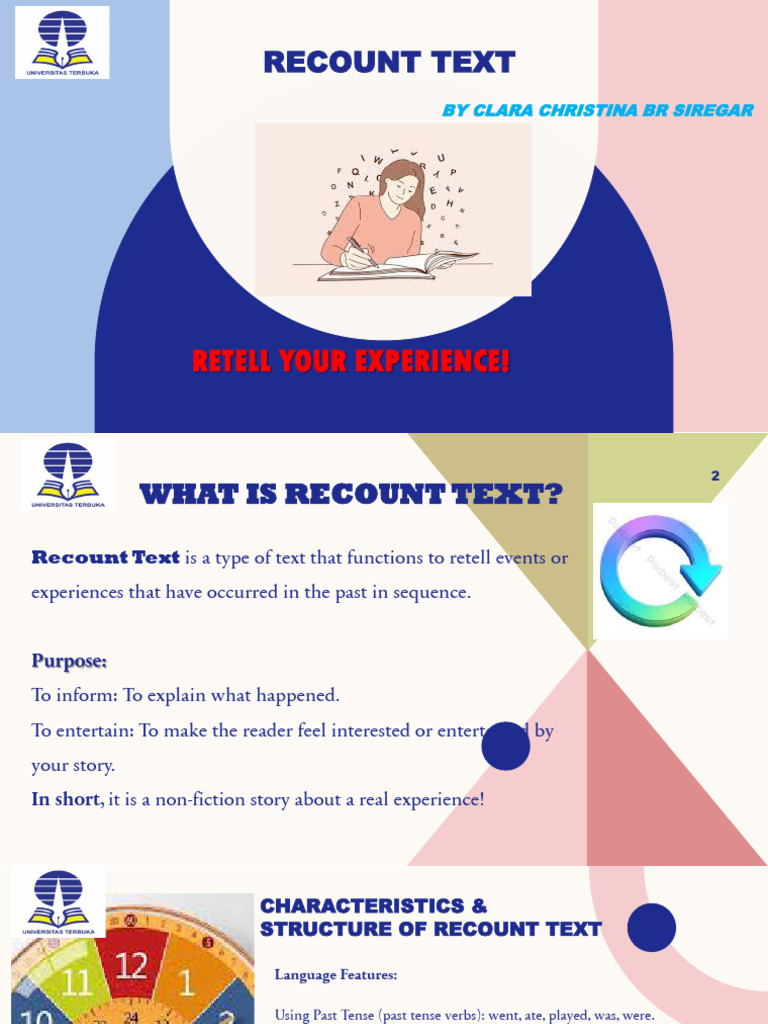 Understanding Recount Text Structure | PDF