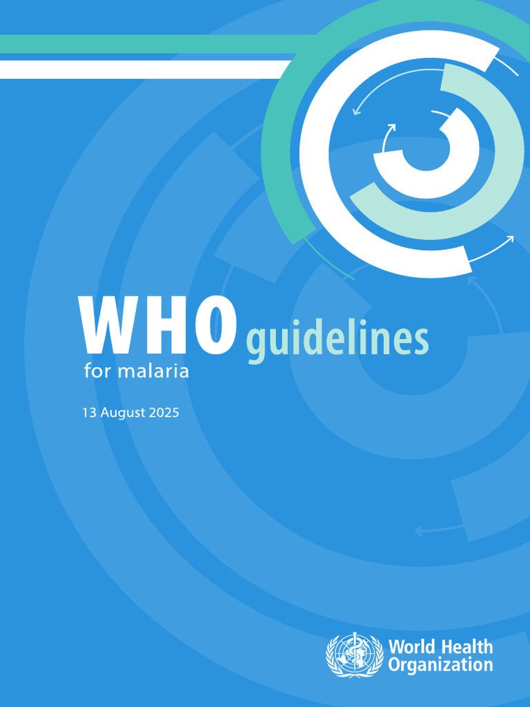 WHO Guidelines for Malaria | PDF | Malaria | Mosquito Net