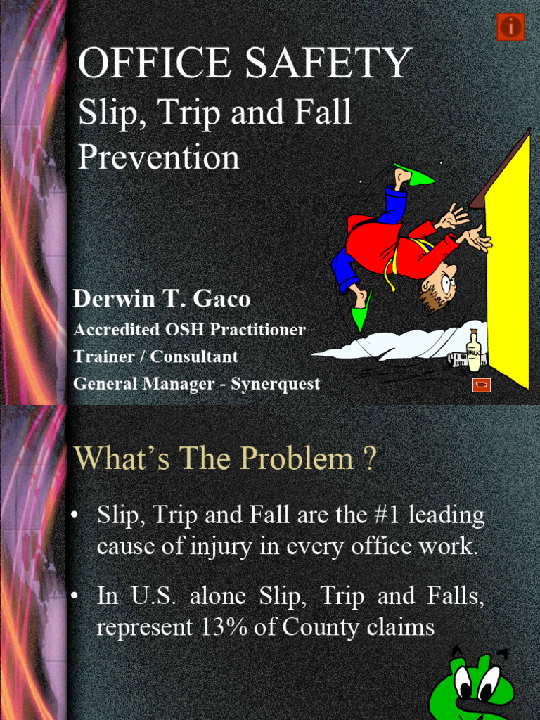 Slip, Trip, and Fall Prevention Guide | PDF | Housekeeping