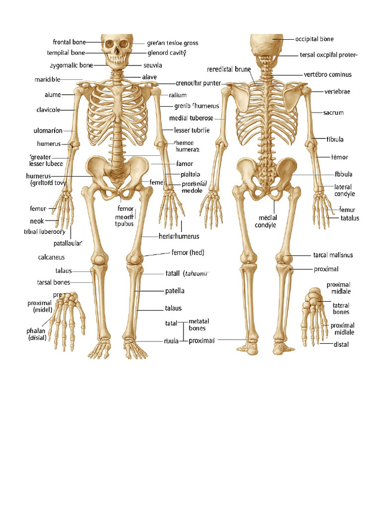 Custom Human Skeleton Detailed | PDF