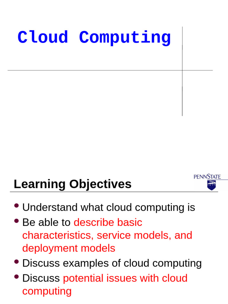 Understanding Cloud Computing Basics | PDF | Cloud Computing | Software ...