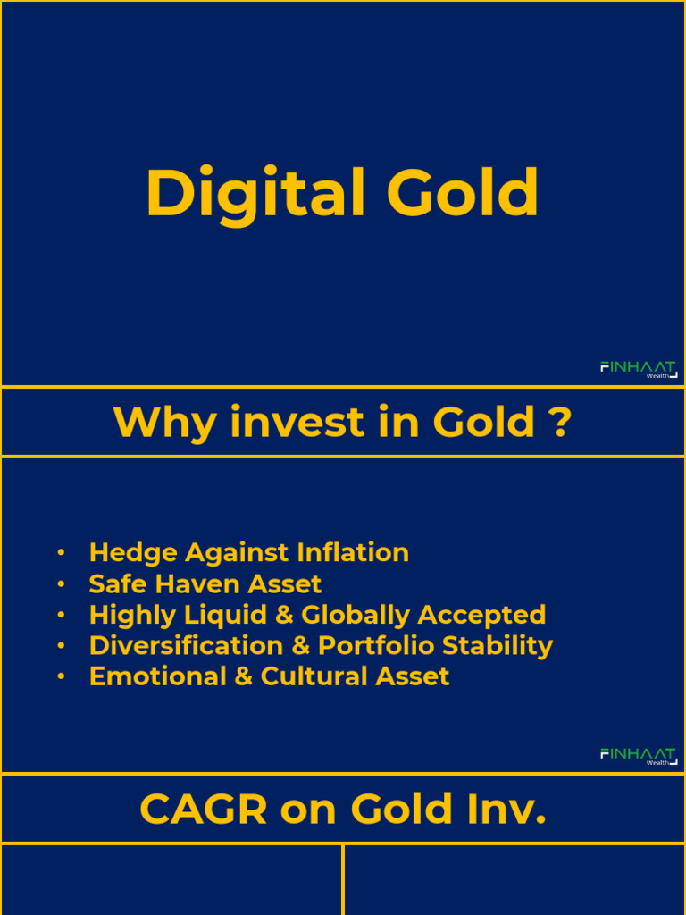 Digital Gold: A Modern Investment Guide | PDF