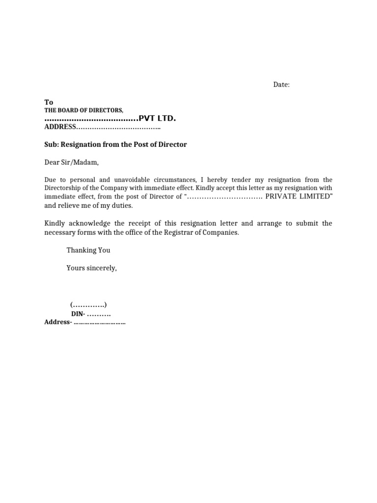 Resignation Acknowledgment and Acceptance | PDF | Government