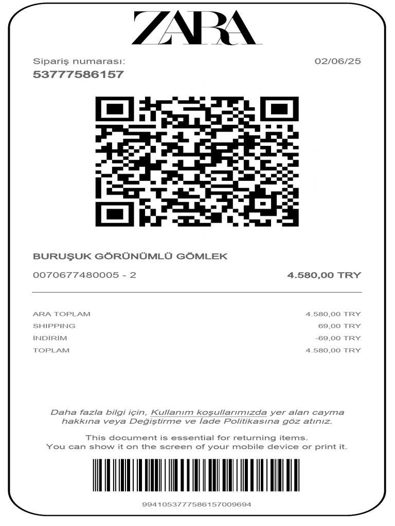 Zara | PDF