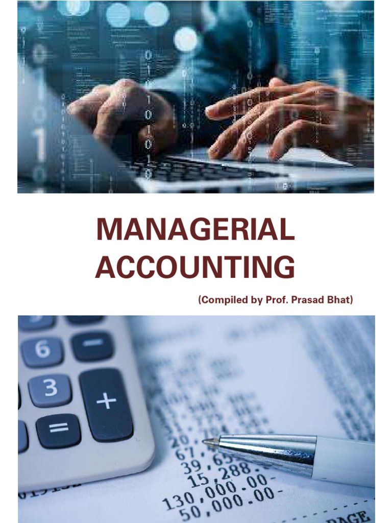 Managerial Accounting Study Material | PDF | Partnership | Limited ...