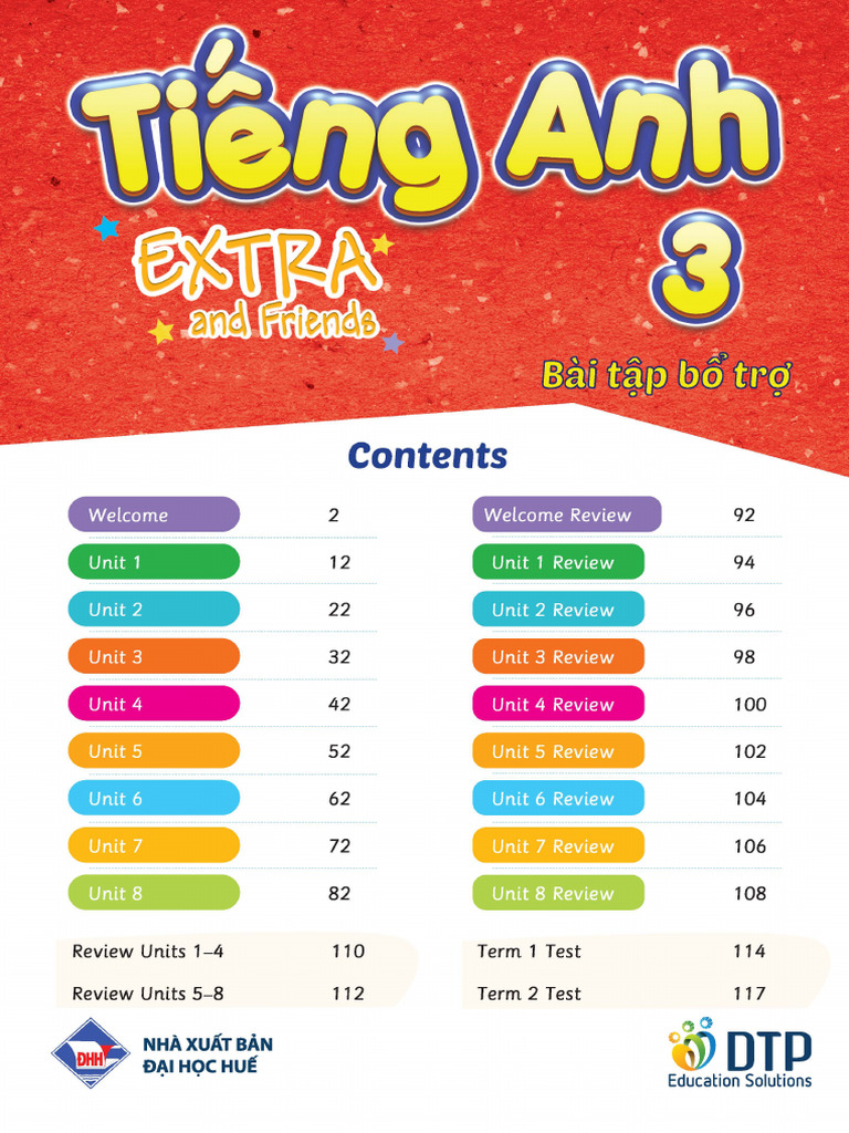 Bài tập Bổ trợ TA 3 Extra & Friends - Unit Welcome | PDF