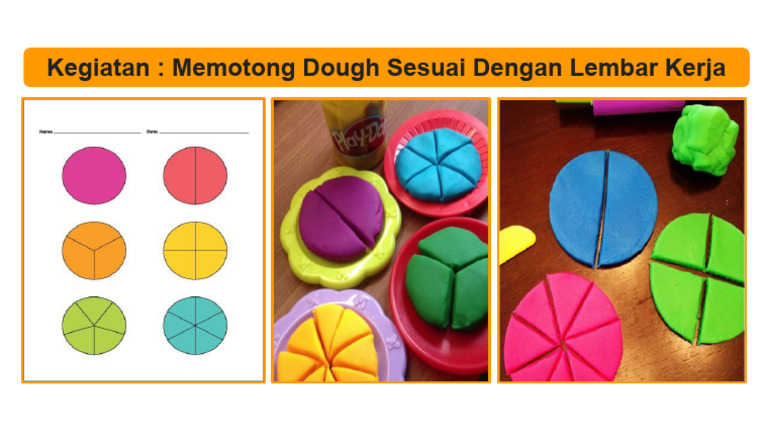 Kegiatan Memotong Dough Sesuai Dengan Lembar Kerja | PDF