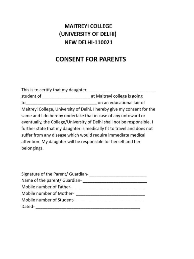 Consent Form for SI-Global Fair-3 | PDF