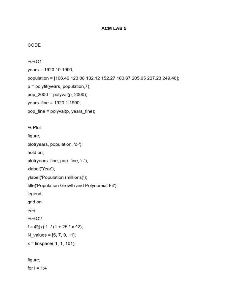 2024amx5525 Report Lab5 | PDF