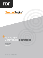 GroundProbe Radar Solutions Overview | PDF | Radar | Image Resolution