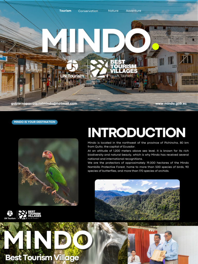 Mindo: Eco-Tourism and Conservation Hub | PDF | Conservation Biology ...
