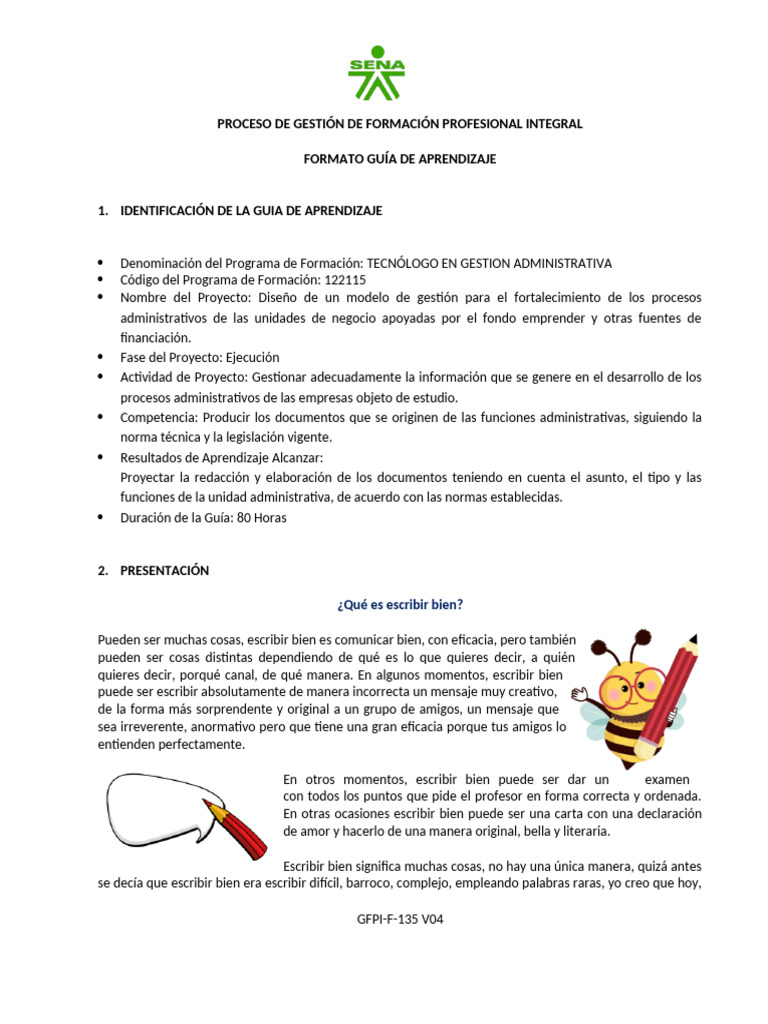 Guia de Aprendizaje 02 | PDF | Comunicación | Aprendizaje