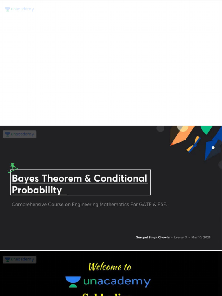 Bayes Theorem Conditional Probab With Anno 1754203016421 | PDF